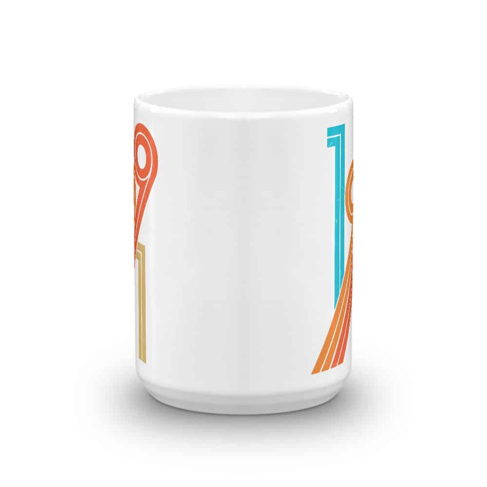 1991 Mug Vintage Style Coffee Mug - Treaja.com