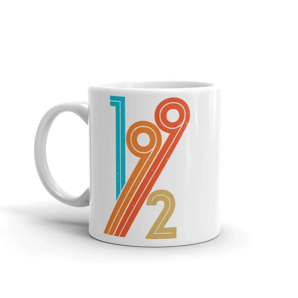 1992 Mug Vintage Style Coffee Mug - Treaja.com