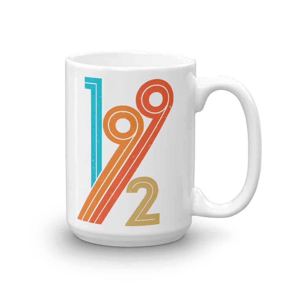 1992 Mug Vintage Style Coffee Mug - Treaja.com