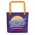 Totally Stoked Tote Bag Retro 80s Style - Treaja.com