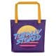 Totally Stoked Tote Bag Retro 80s Style - Treaja.com