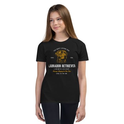 Youth Vintage Inspired Labrador Retriever T-Shirt - Treaja.com