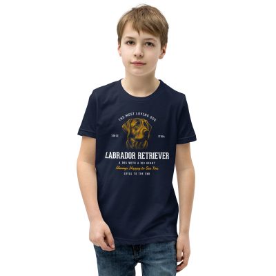 Youth Vintage Inspired Labrador Retriever T-Shirt - Treaja.com