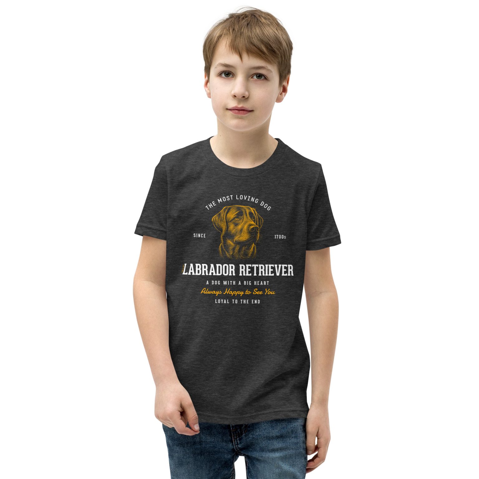Youth Vintage Inspired Labrador Retriever T-Shirt - Treaja.com